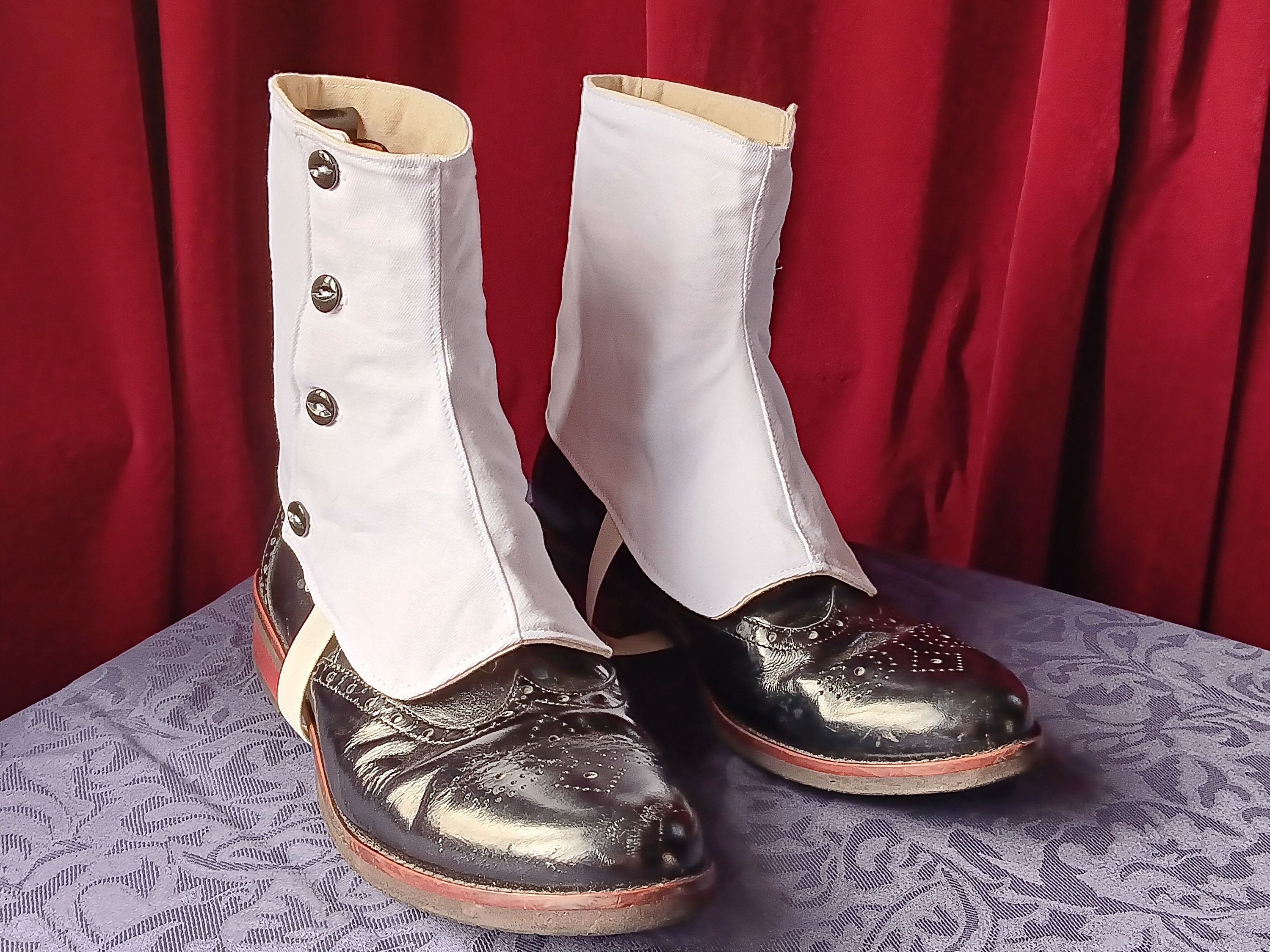 Spats Steampunk Shoe Covers 1920s Gangster - Etsy