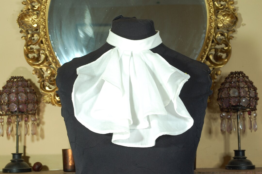 Steampunk Neck Ruffle Jabot - Etsy