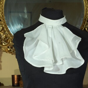 Steampunk Neck Ruffle Jabot - Etsy