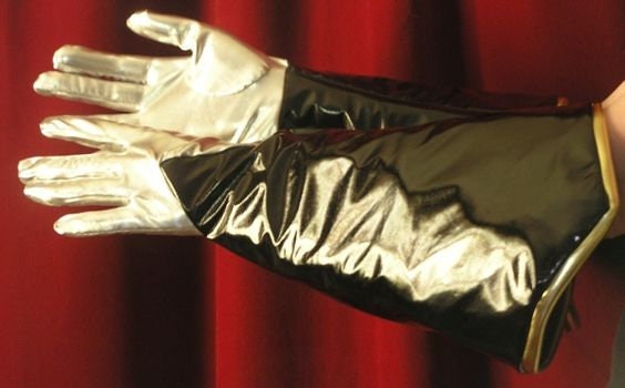 Rocky Horror Picture Show Spacesuit Gloves Magenta Riff Raff - Etsy