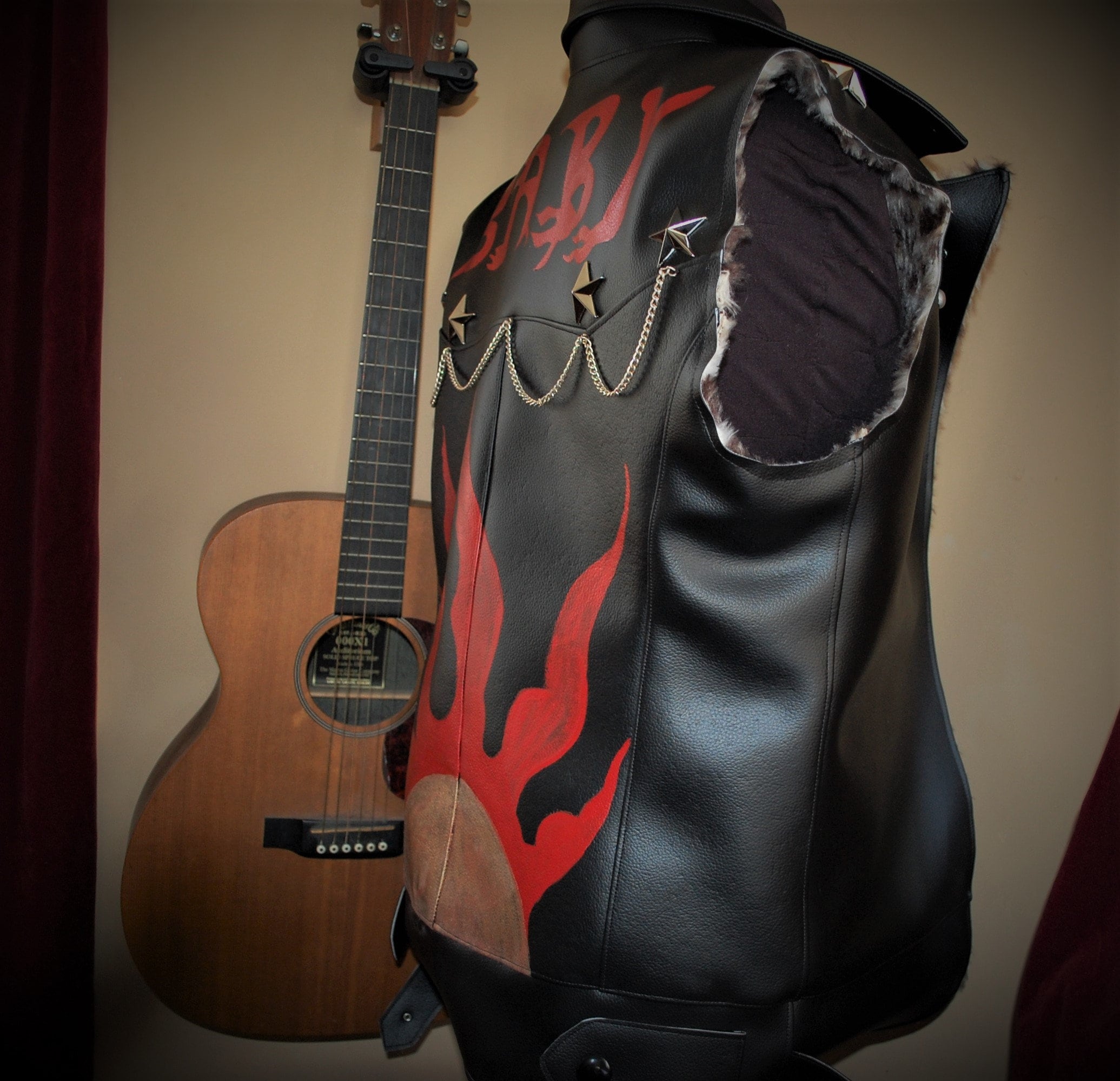 Rocky Horror Picture Show Eddie Leather Jacket Vest - Etsy Canada