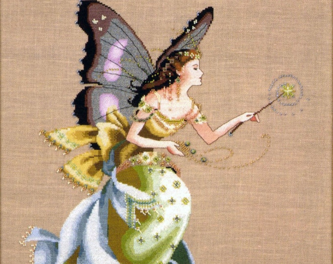 The Cottage Garden Fairy 2002 Mirabilia Counted Cross Stitch Pattern ...