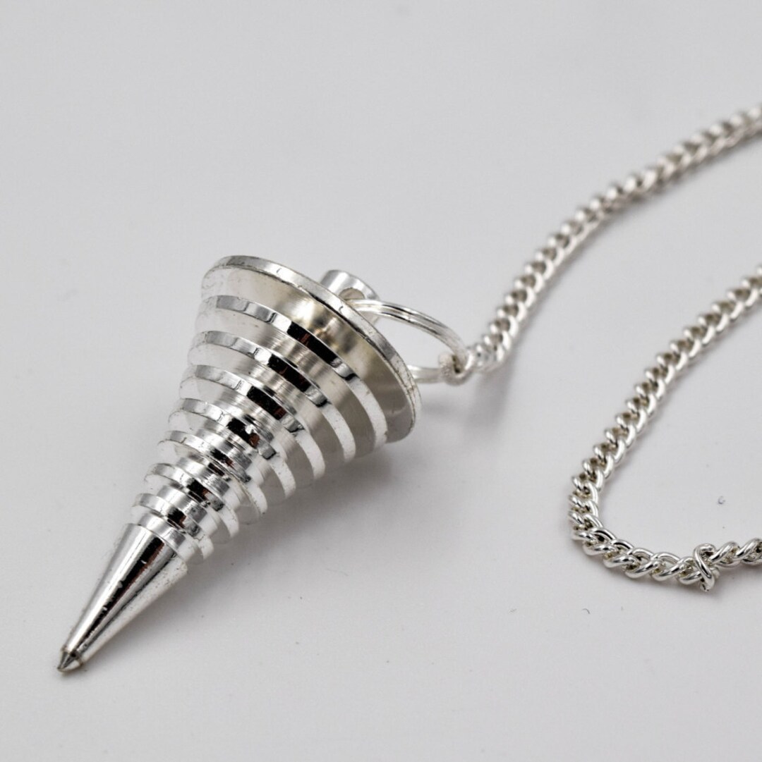 Silver Plated Pendulum, Pendulum, Ask Your Pendulum, Ideas for Gift ...