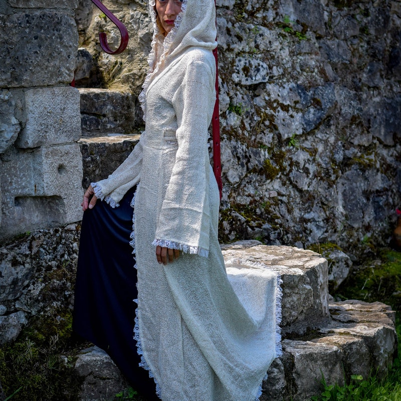 Medieval Hooded Dress - Etsy