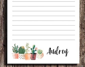 Personalized Teacher Notepad Set of Two 5.5x8.5 Notepads 50 Sheets ...