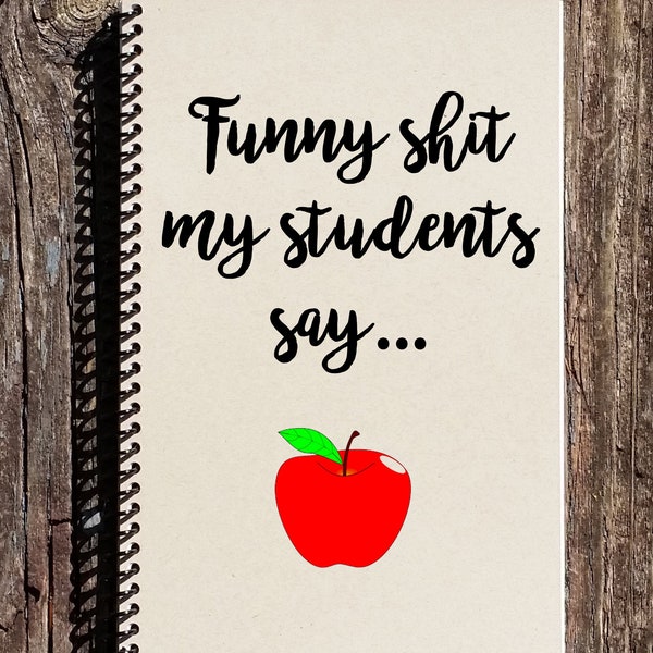 Funny Notebooks - Etsy