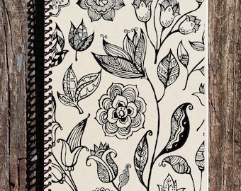 Flower journal | Etsy