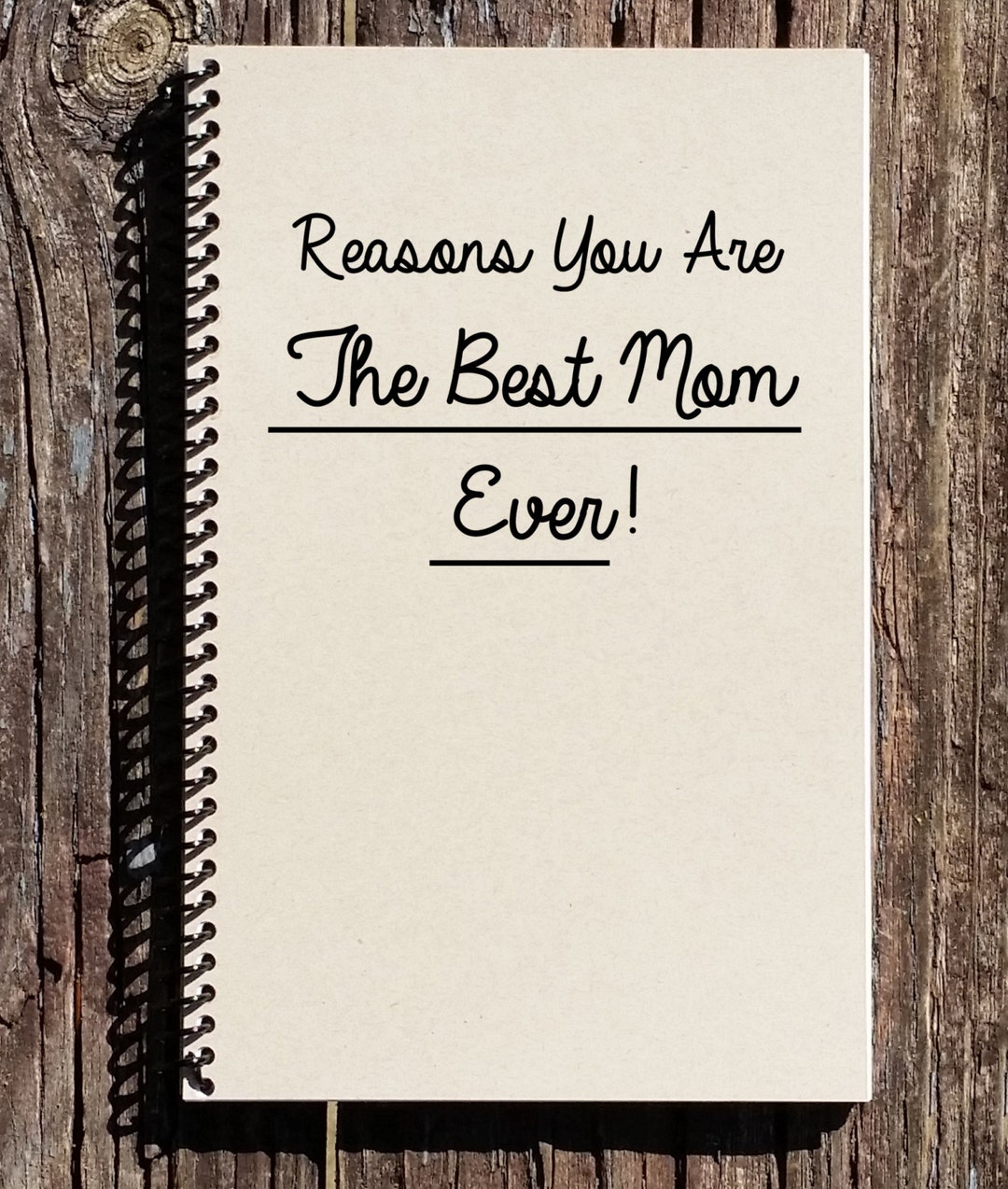 Best Mom Journal - Best Mom Spiral Notebook - Mothers Day Gifts - Mom ...