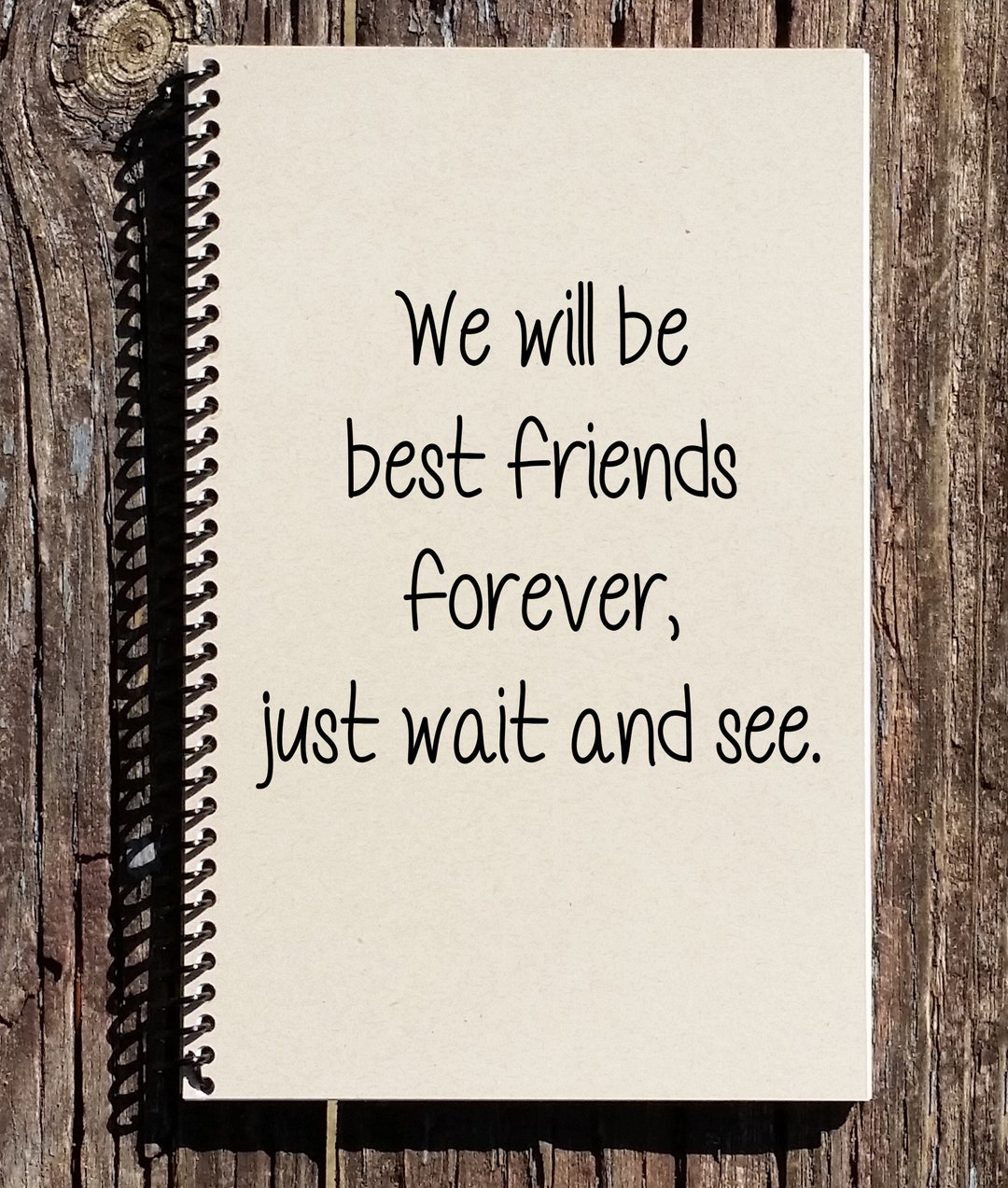 Friendship Journal - Friends Forever Spiral Notebook - Best Friends ...