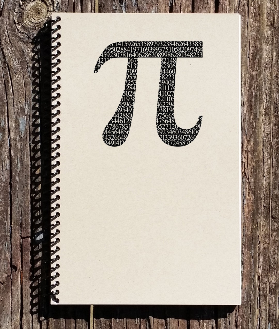 Pi Journal - Pi Spiral Notebook - Math Notebook - Etsy