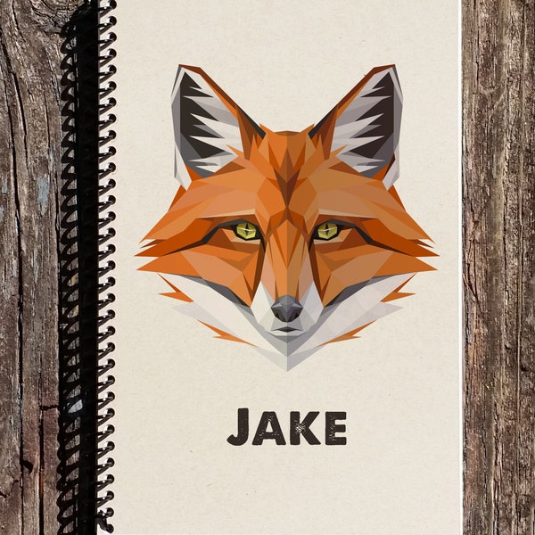 Fox Notebook - Etsy