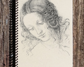 Leonardo Da Vinci Sketchbook - Etsy