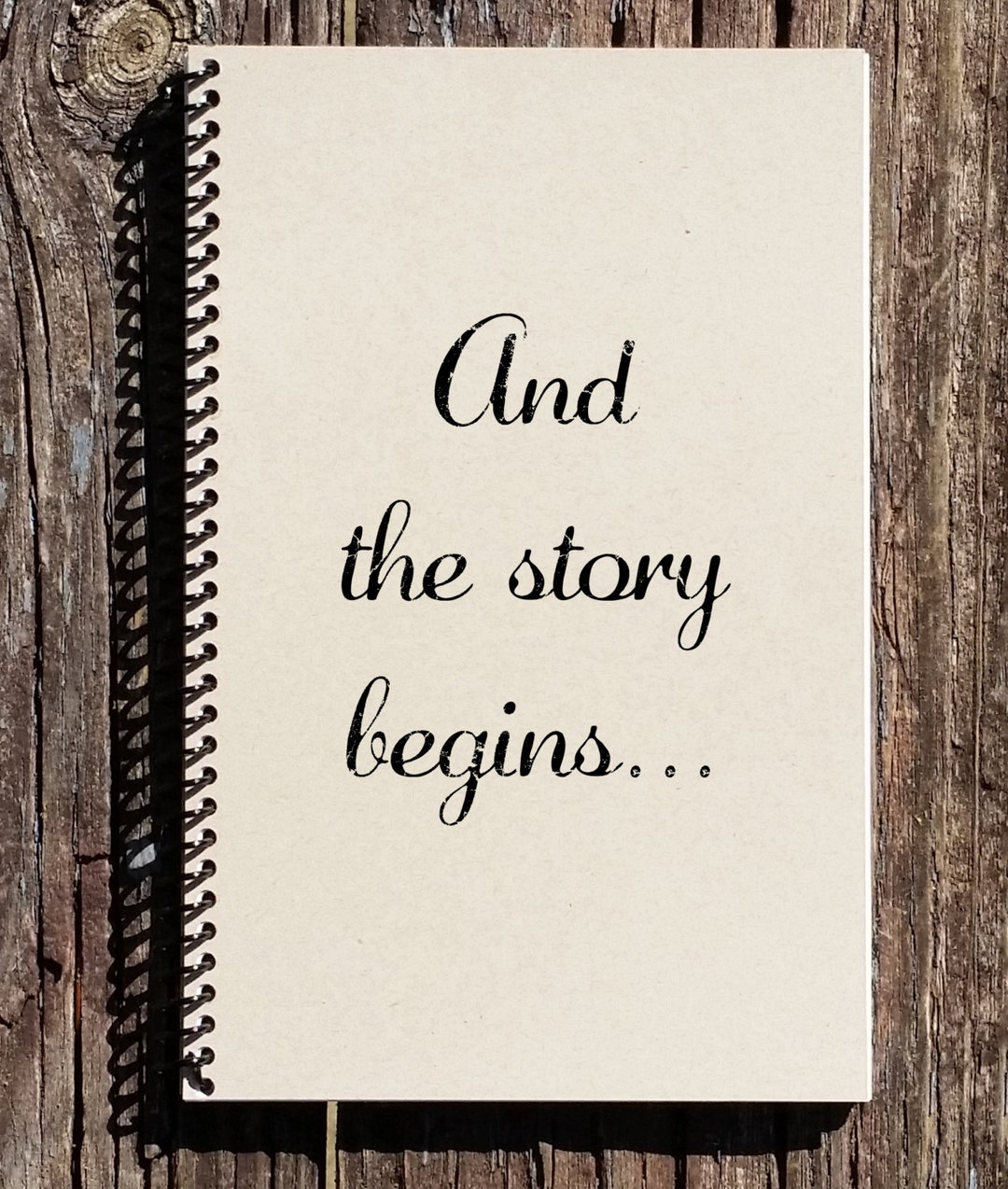 The Story Begins - Engagement Gift - New Baby Gift - Our Story Spiral ...