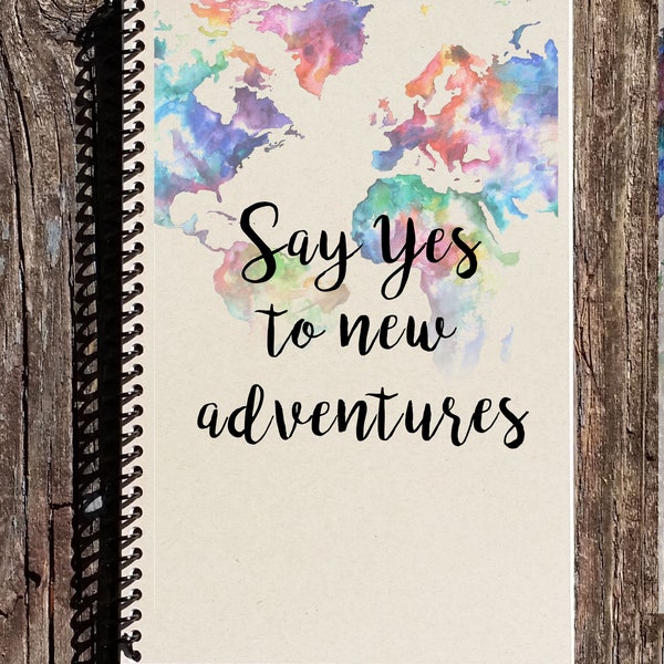 Travel Notebook - Etsy