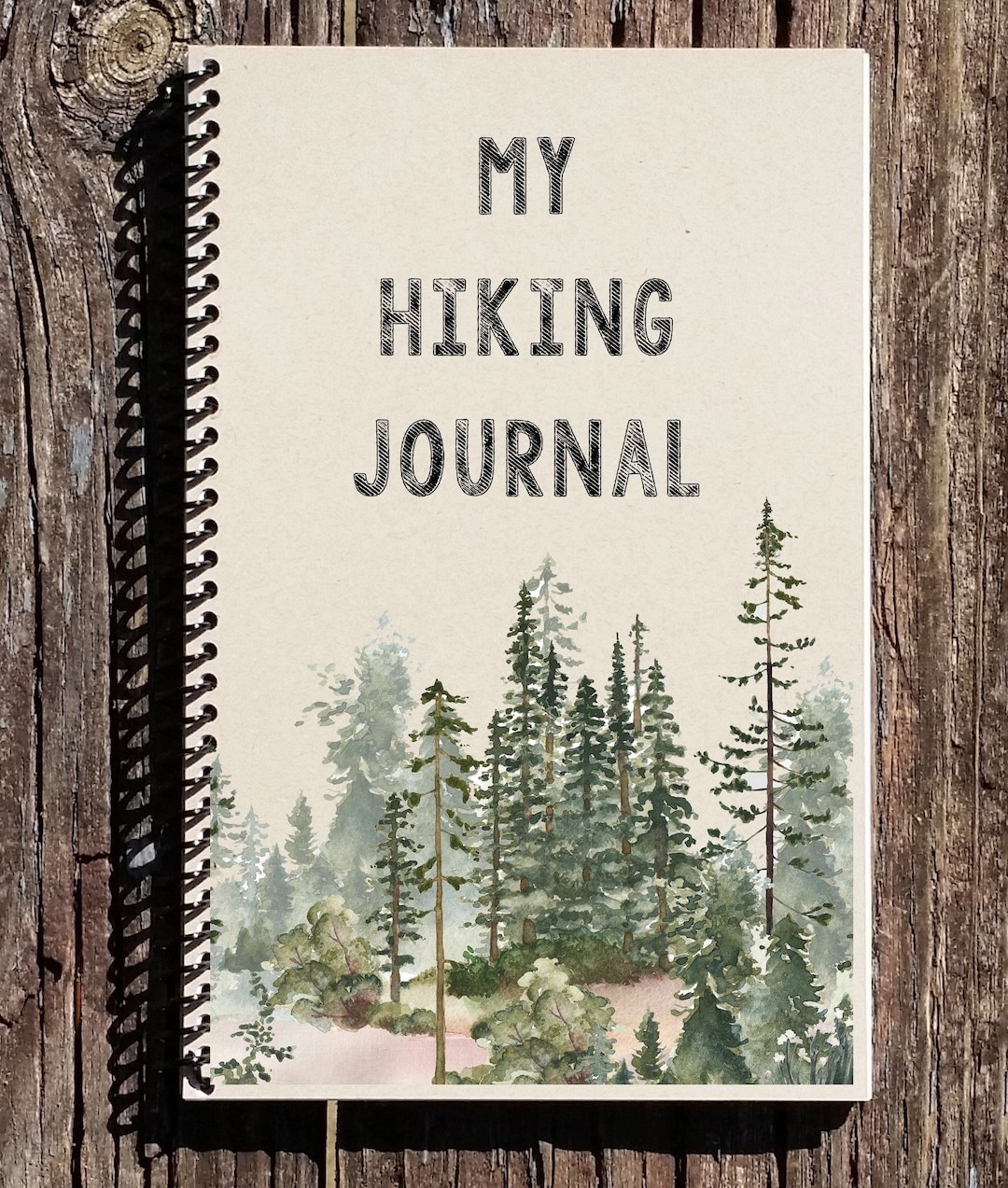My Hiking Journal - Hiking Record - Workout Record - Hiking Gifts ...