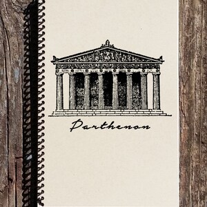 The Parthenon Spiral Notebook Ancient Greece the Parthenon History ...