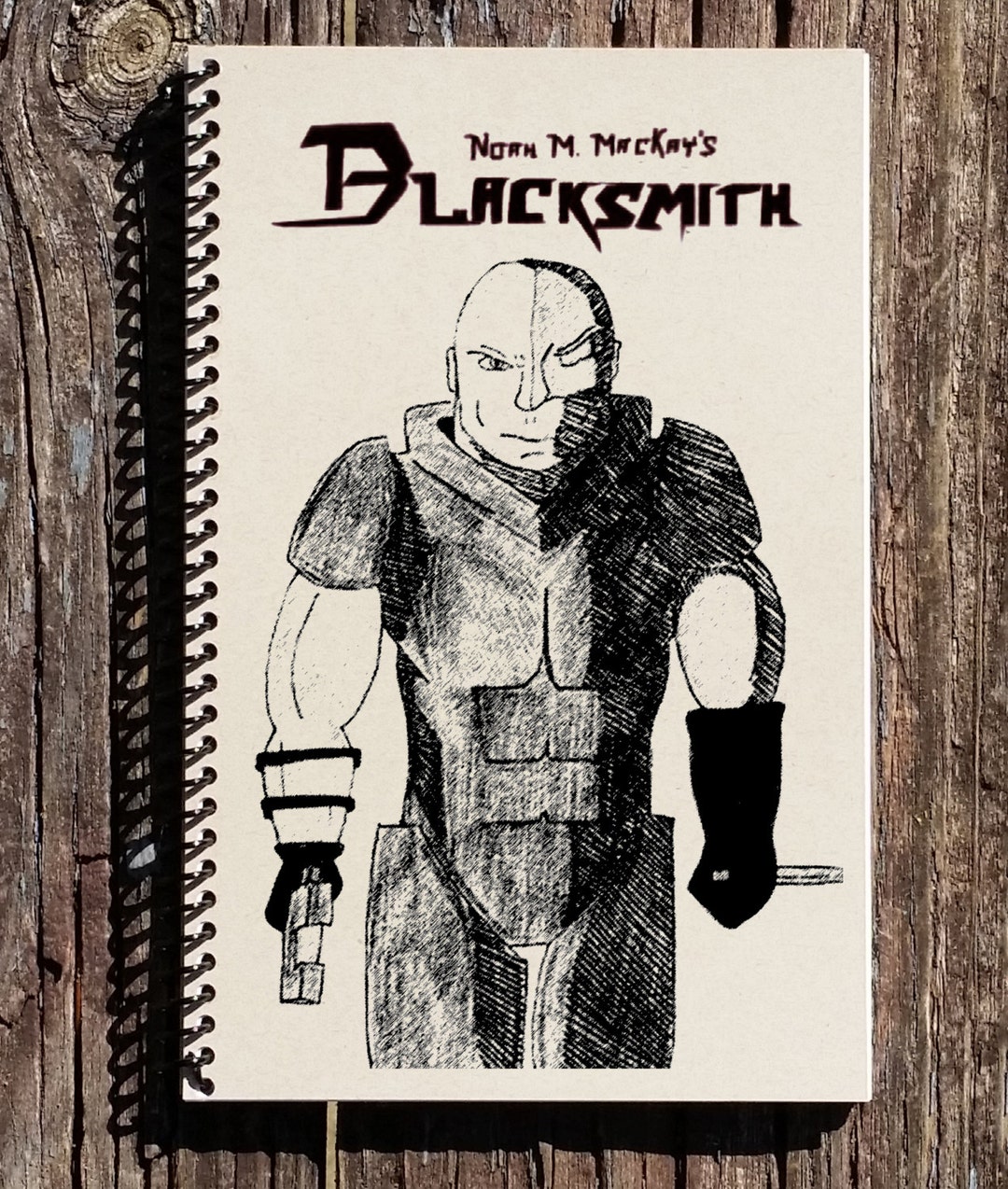 Blacksmith Book Noah Mackay Blacksmith Spiral Notebook Blacksmith ...