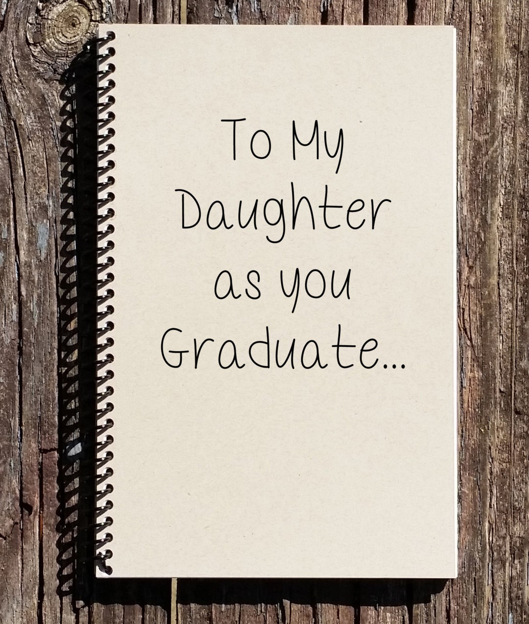 Daughter Graduation Gift Daughter Graduation Graduation Gift Spiral ...
