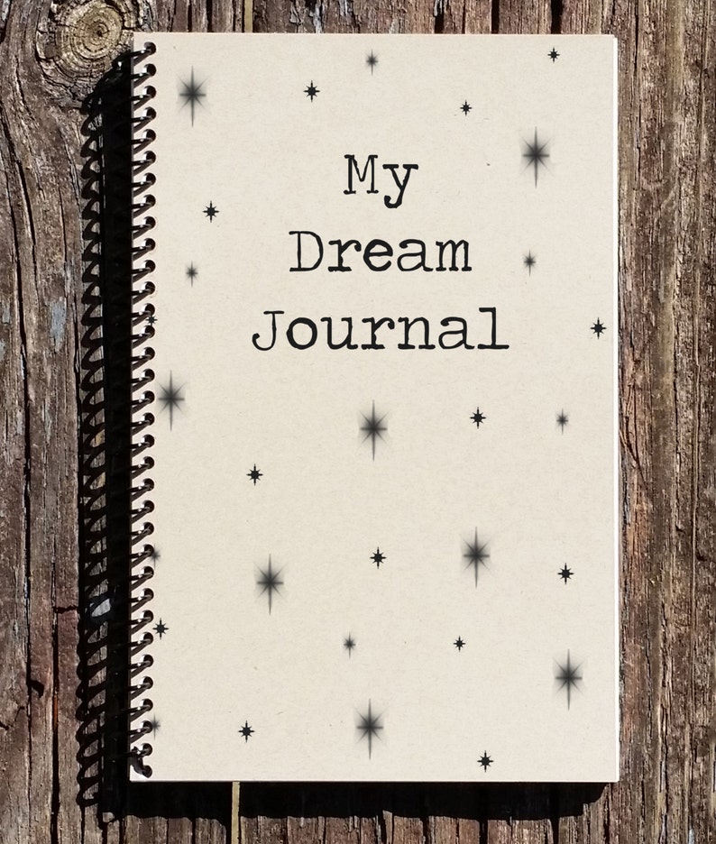 Dream Journal Bedside Dream Journal Dream Spiral Notebook - Etsy