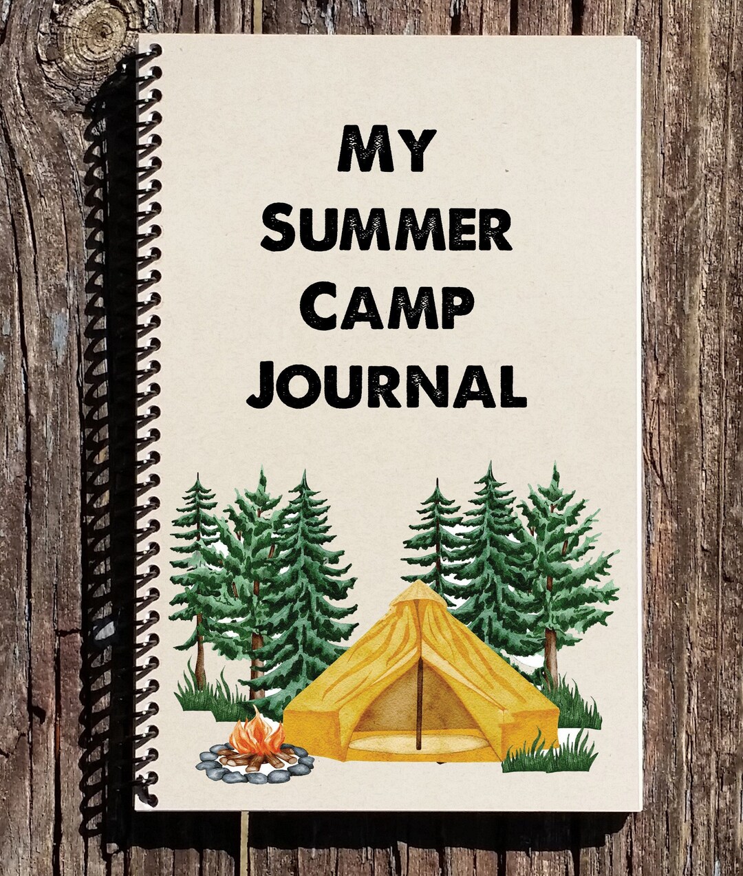 My Summer Camp Journal - Kids Summer Camp Spiral Notebooks- Summer Camp ...