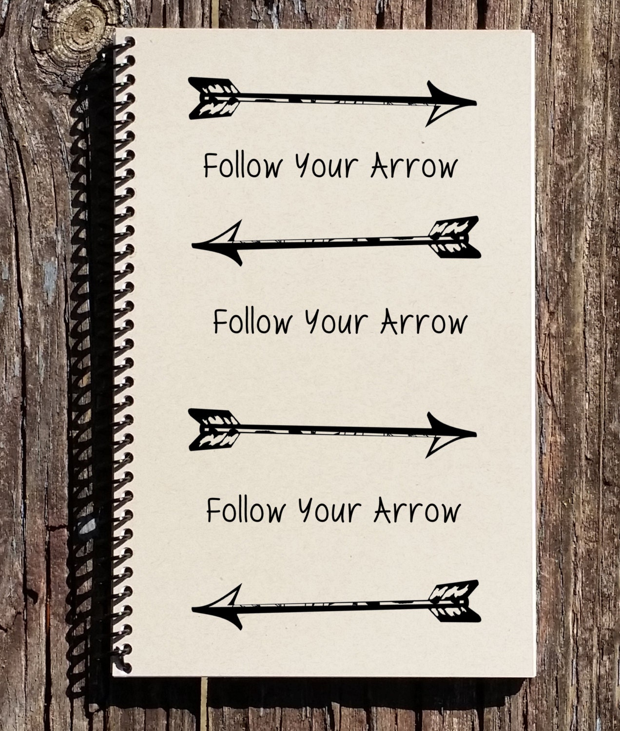 Follow Your Arrow Journal Follow Your Arrow Notebook | Etsy