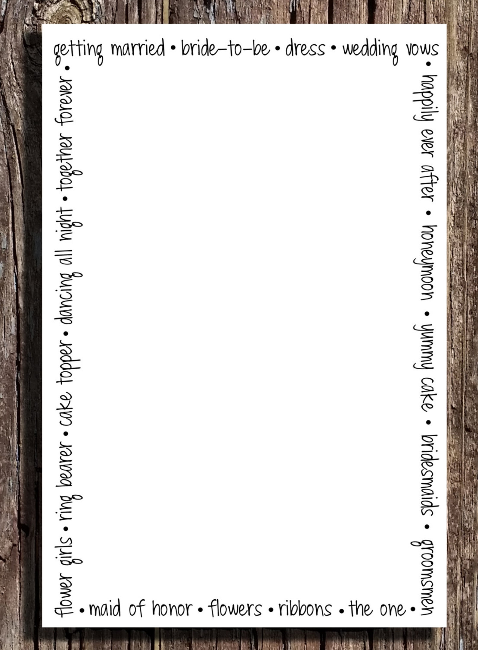 Wedding Planning Notepad Set of Two 5.5x8.5 Notepad 50 | Etsy