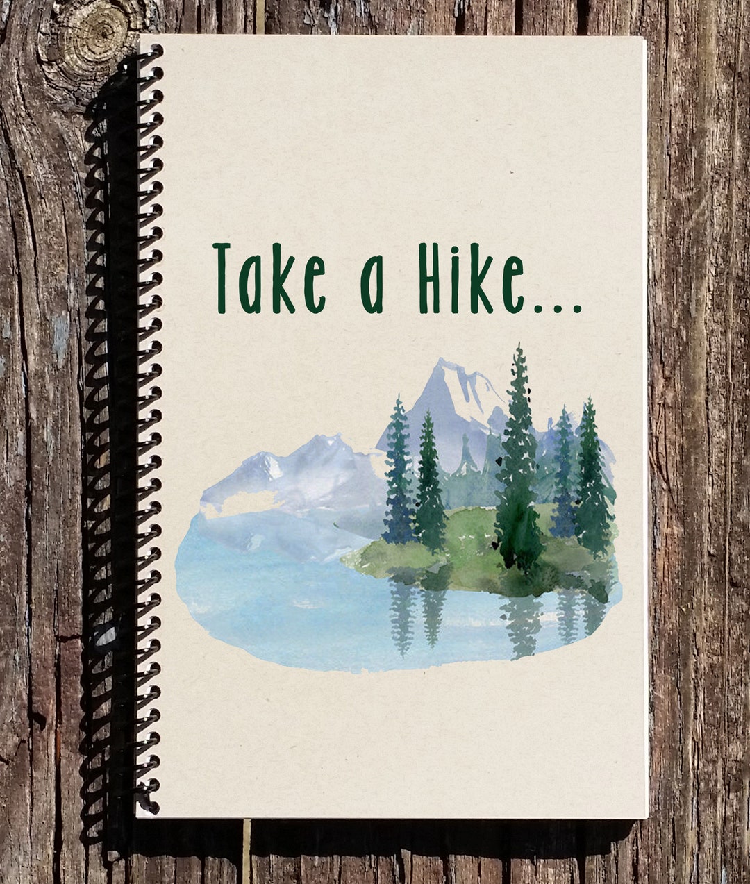 Take A Hike Journal: Kraft Paper Hiking Record Notebook - Etsy