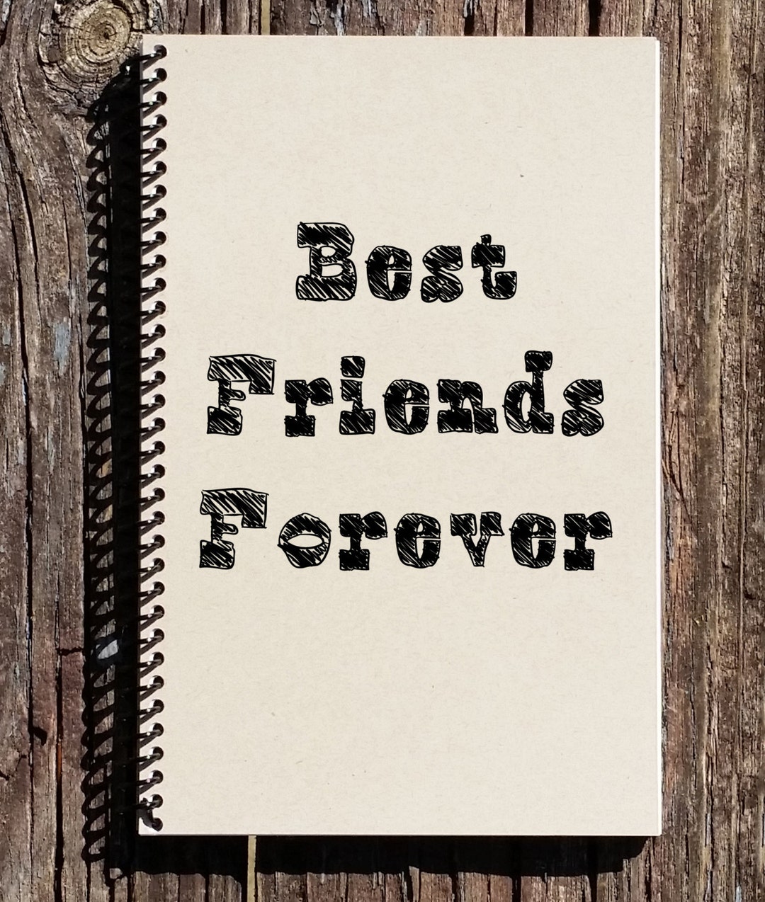 Best Friends Forever Friendship Journal Friendship Spiral Notebook Best ...