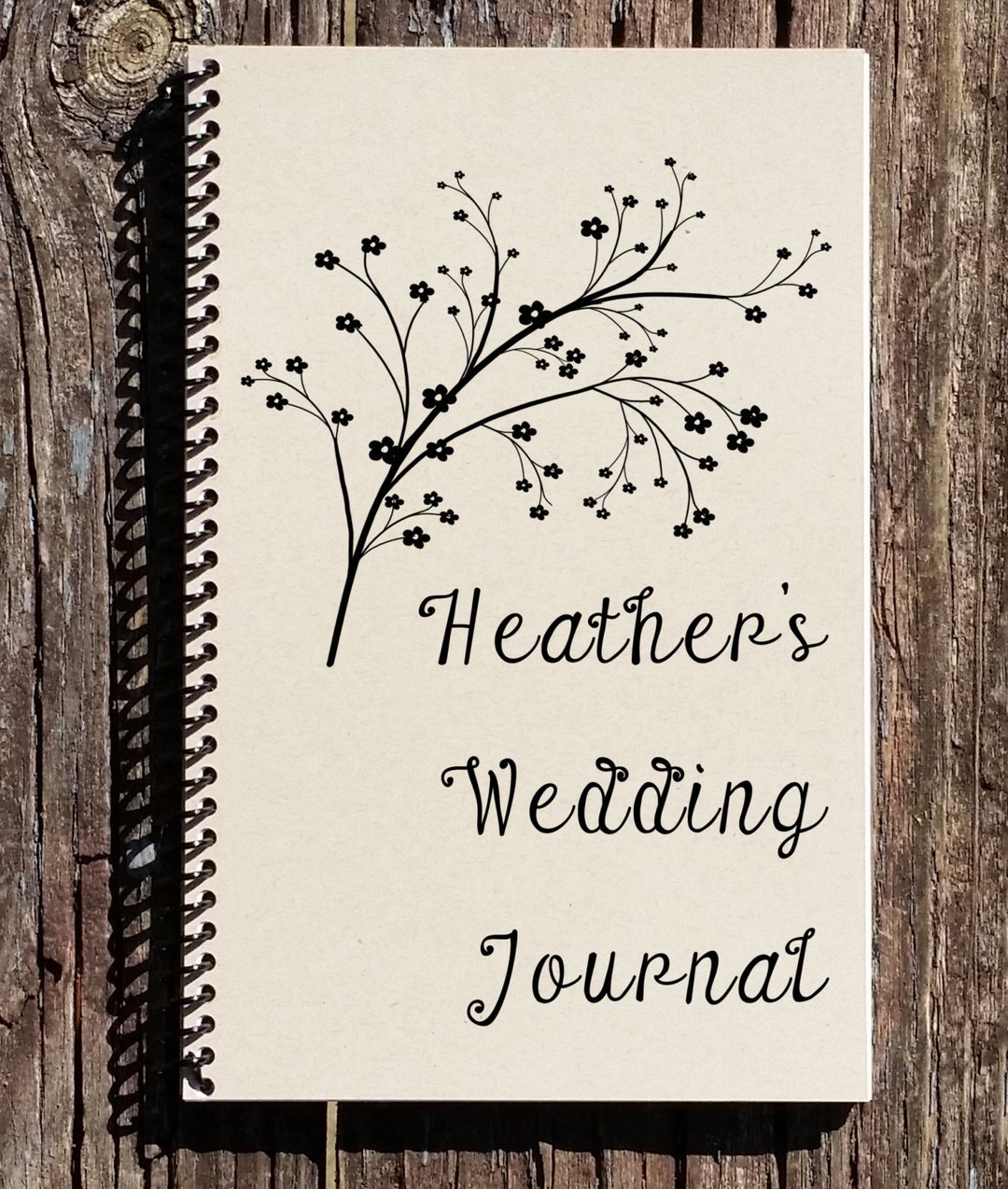 Wedding Journal - Wedding Planning Journal - Wedding Ideas Spiral ...