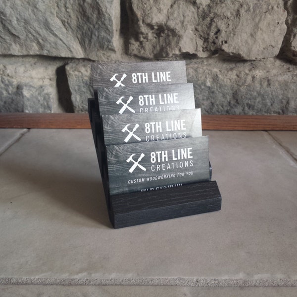 Rustic Business Card - Etsy