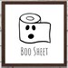 Boo Sheet Halloween Toilet Paper Printable, Halloween Restroom Sign ...