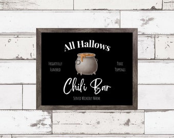 Chili Bar Sign - Etsy