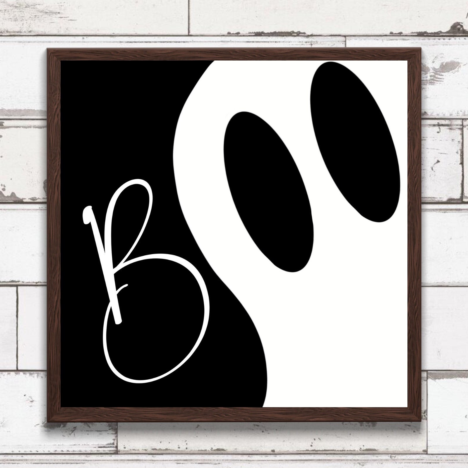 Ghost Print, Boo Sign, Ghost Sign, Halloween Sign, Halloween Decor ...