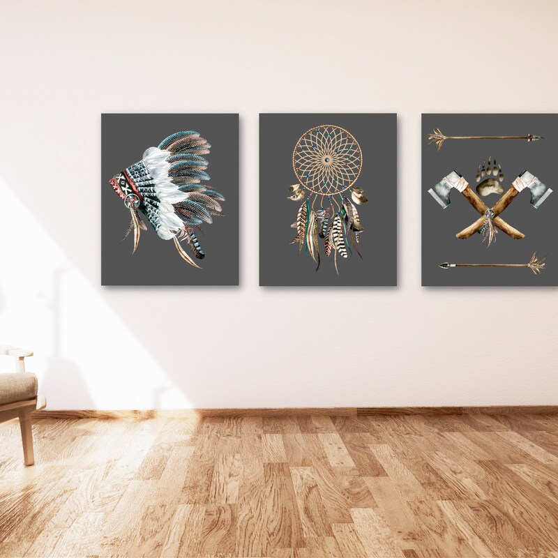 Tribal Poster - Etsy