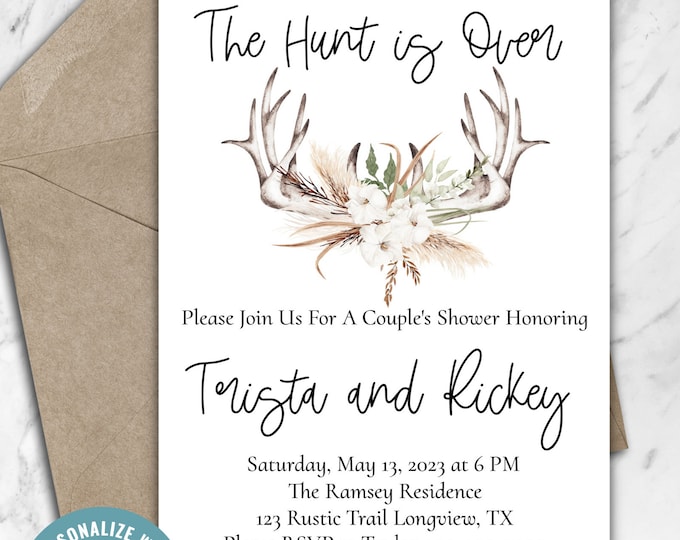The Hunt is Over Sign-save the Date Sign-wood Sign-rustic Save the Date ...