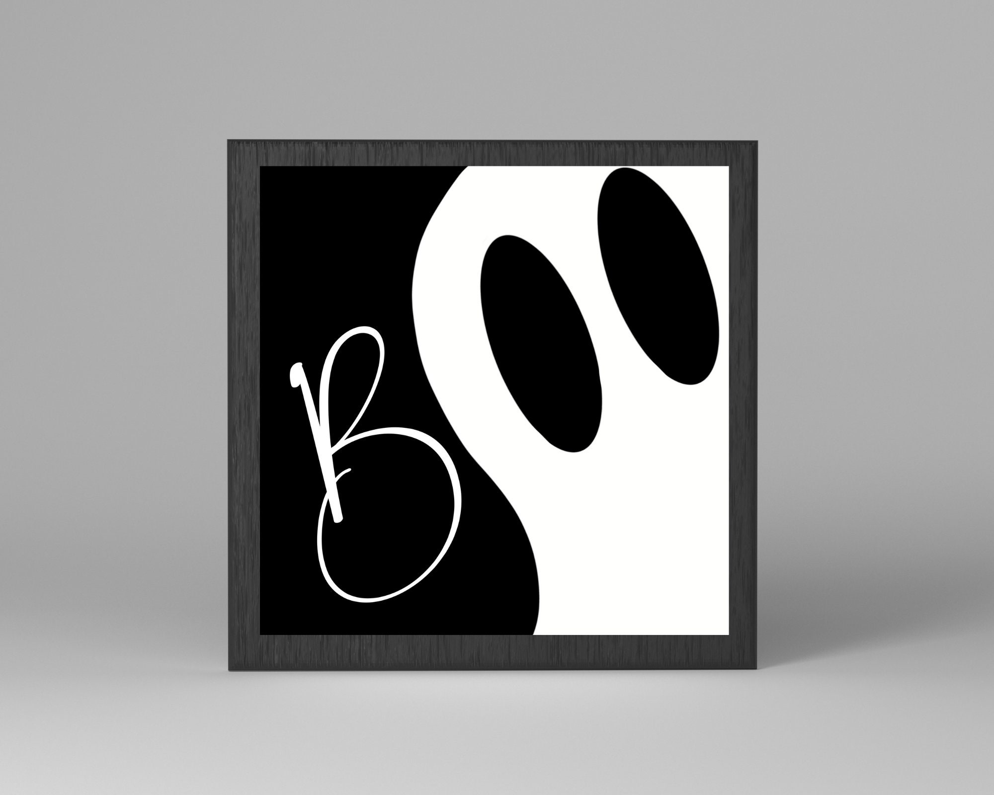 Ghost Print, Boo Sign, Ghost Sign, Halloween Sign, Halloween Decor ...