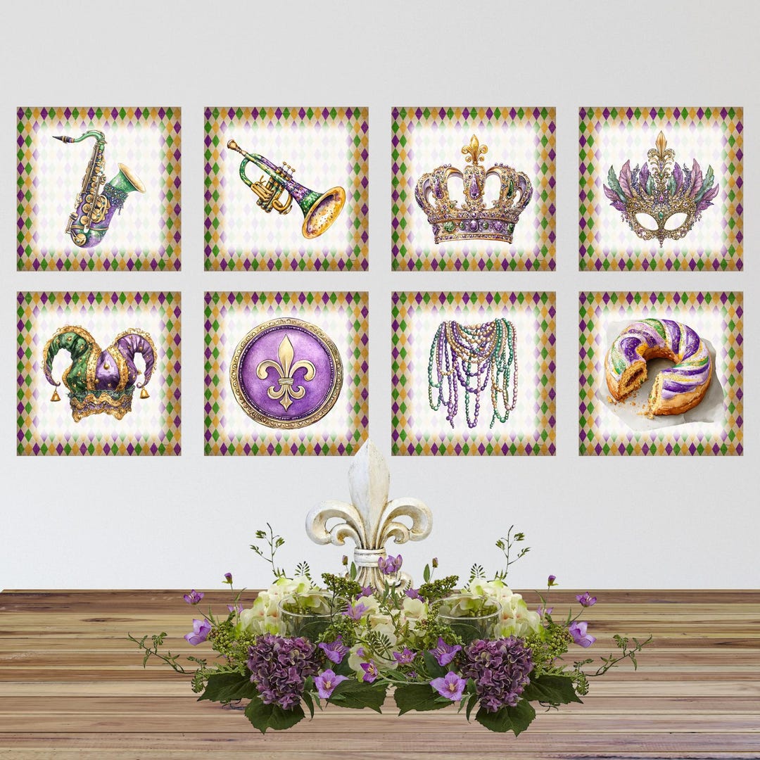 Mardi Gras Art Prints, Mardi Gras Decor, Mardi Gras Posters, Mardi Gras ...