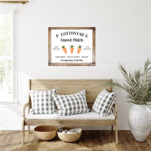 P Cottontail Carrot Farm, Easter Poster, Easter Decoration, Peter ...