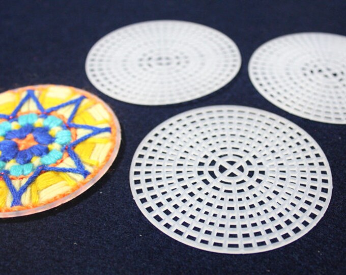 3x3 in 10 Hexagon Plastic Canvas - Etsy