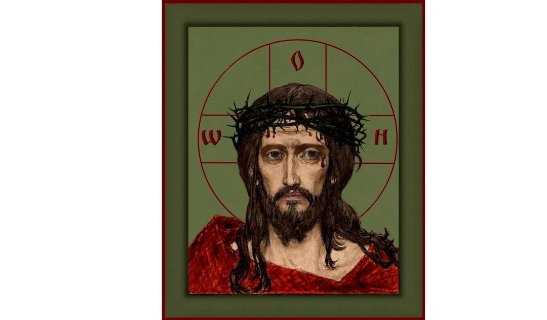 Icon, Jesus Christ, Painting, Orthodox, Religion, Hand Painted Icon ...