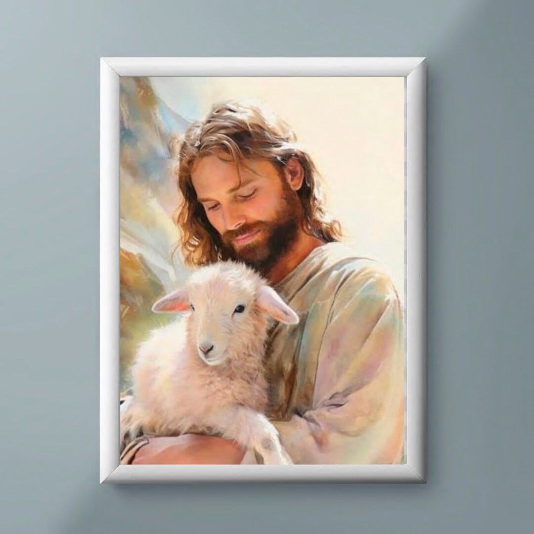 Jesus Christ, Icon Painting, Good Shepherd, Painted Icon, Catholic ...