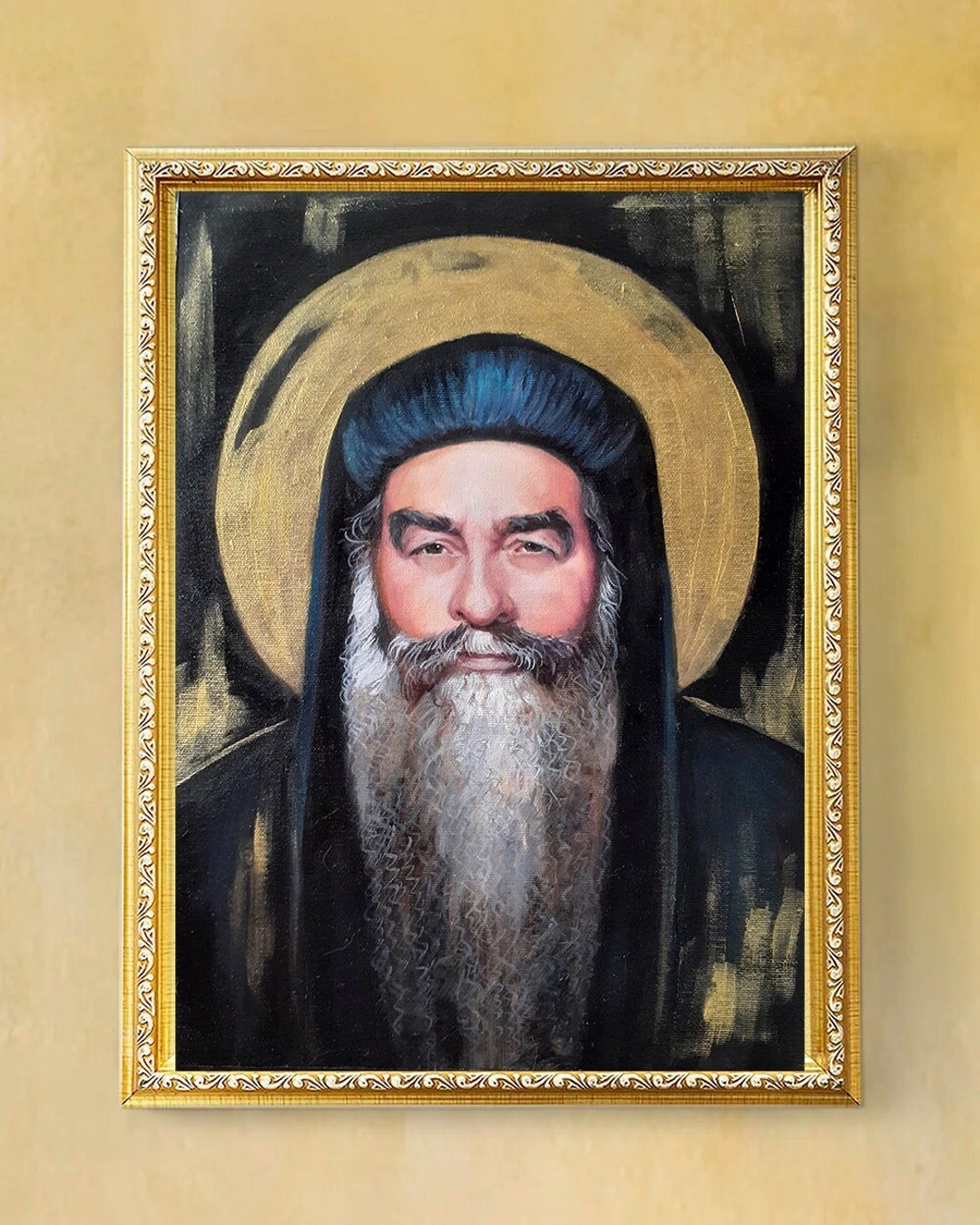 Icon, Pope Cyril VI of Alexandria, Painting, Orthodox, Pope Kyrillos ...