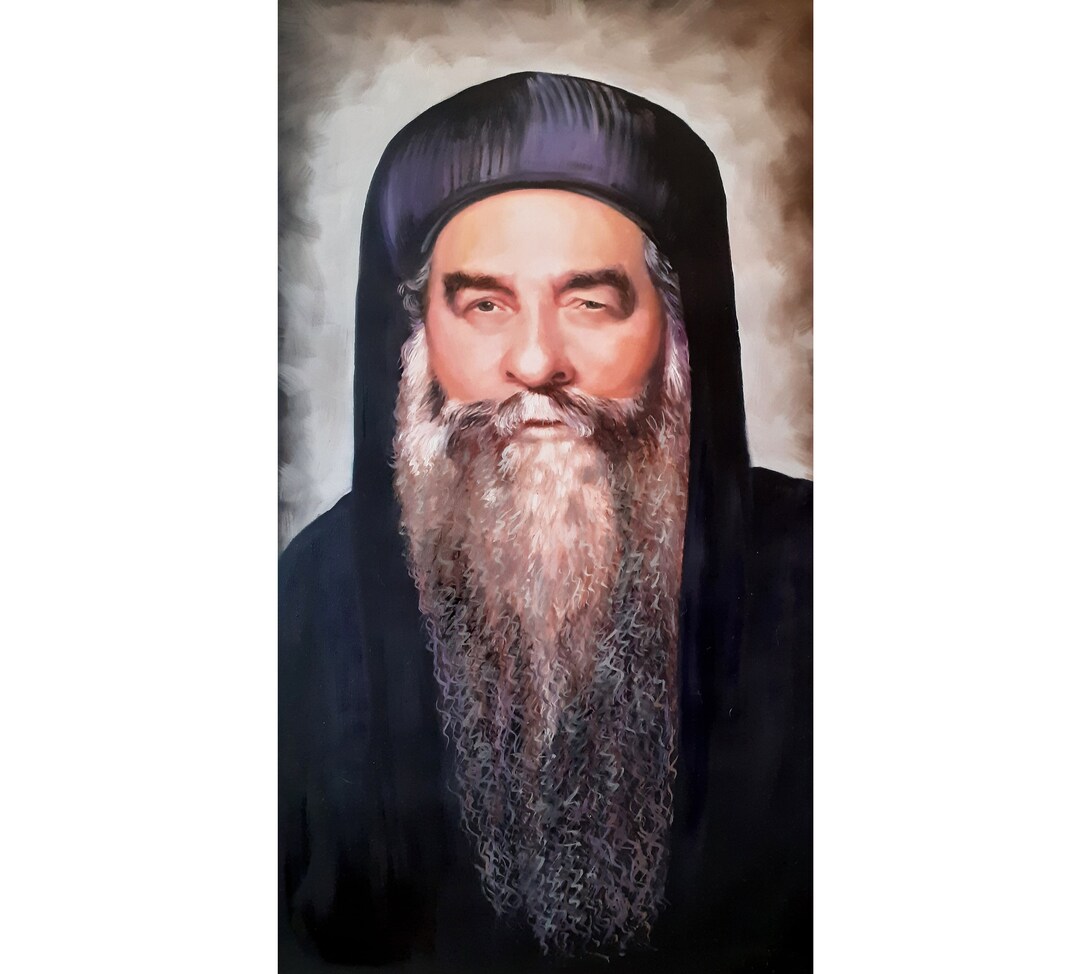 Icon, Pope Cyril VI of Alexandria, Painting, Orthodox, Pope Kyrillos ...