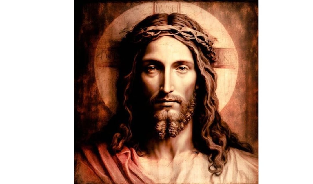 Jesus Christ, Icon, Painted Icon, Catholic, Christian,oil Painting ...
