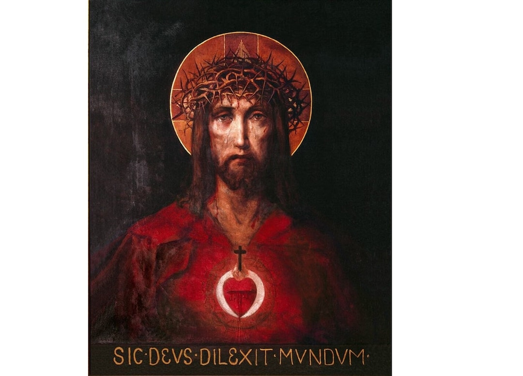 Jesus Christ, Painting ,painted Icon, Christian, Oil Painting, Painted ...