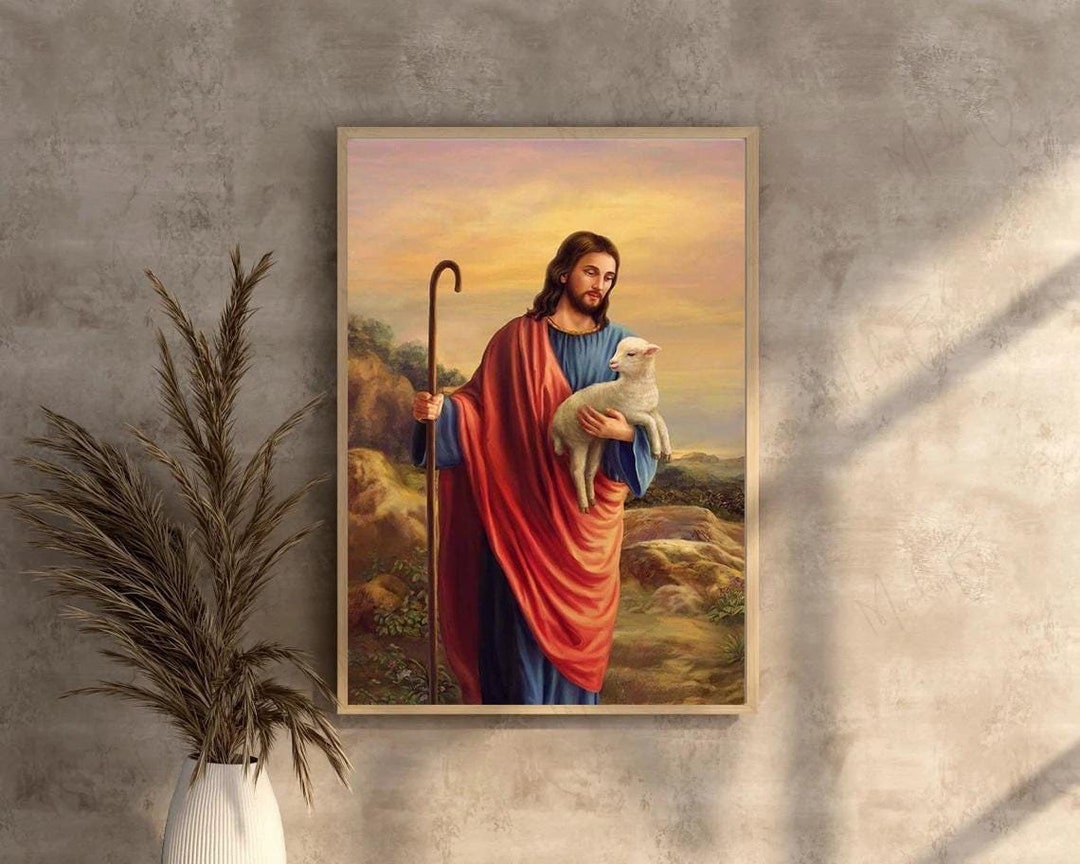 Jesus Christ, Icon, Painted Icon,catholic, Christian, Oil Painting ...