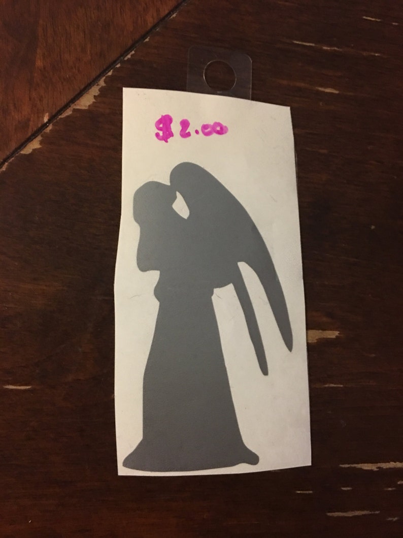 Vinyl Decal: Weeping Angel Dr Who | Etsy
