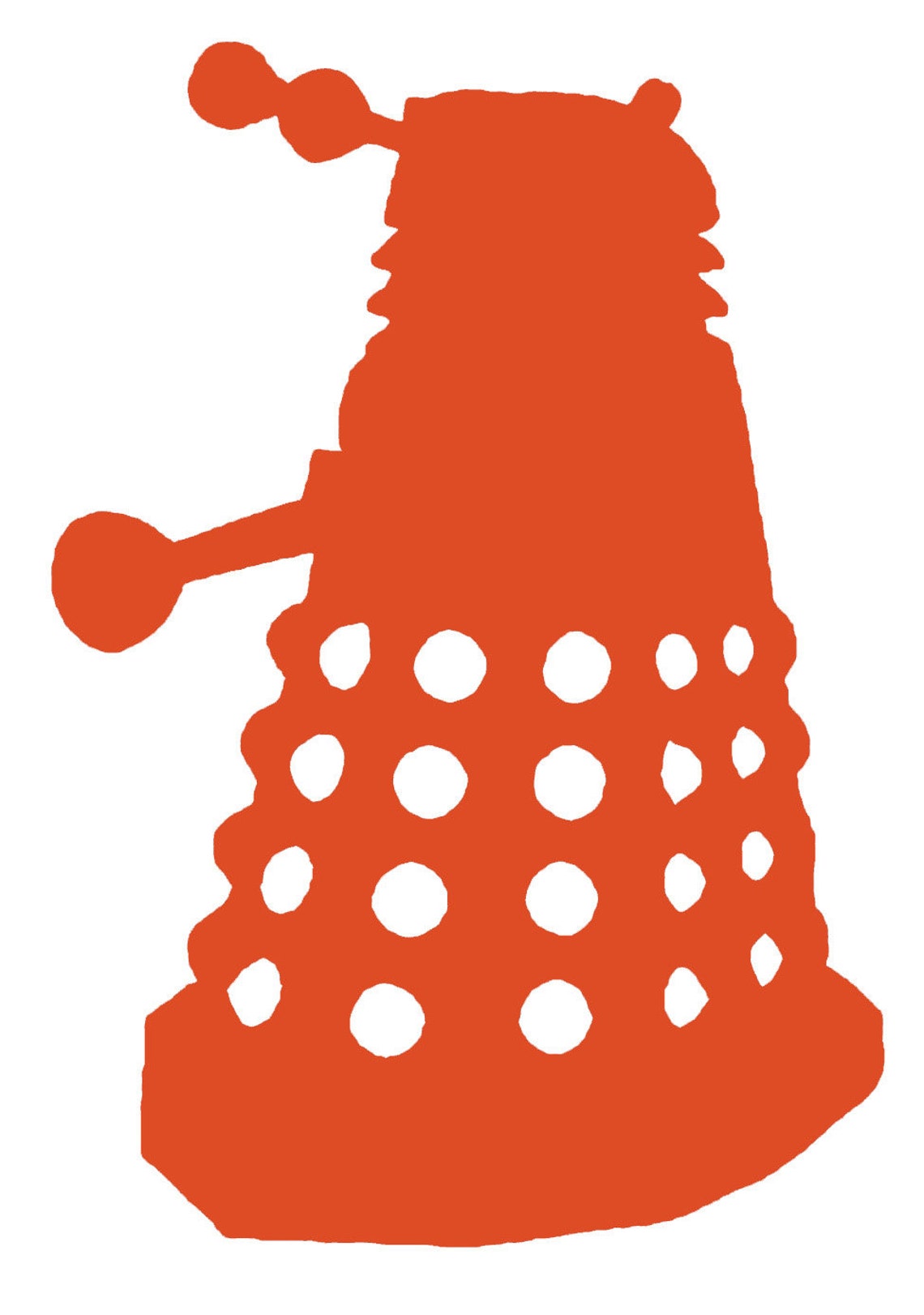 Vinyl Decal: Dalek Dr Who - Etsy