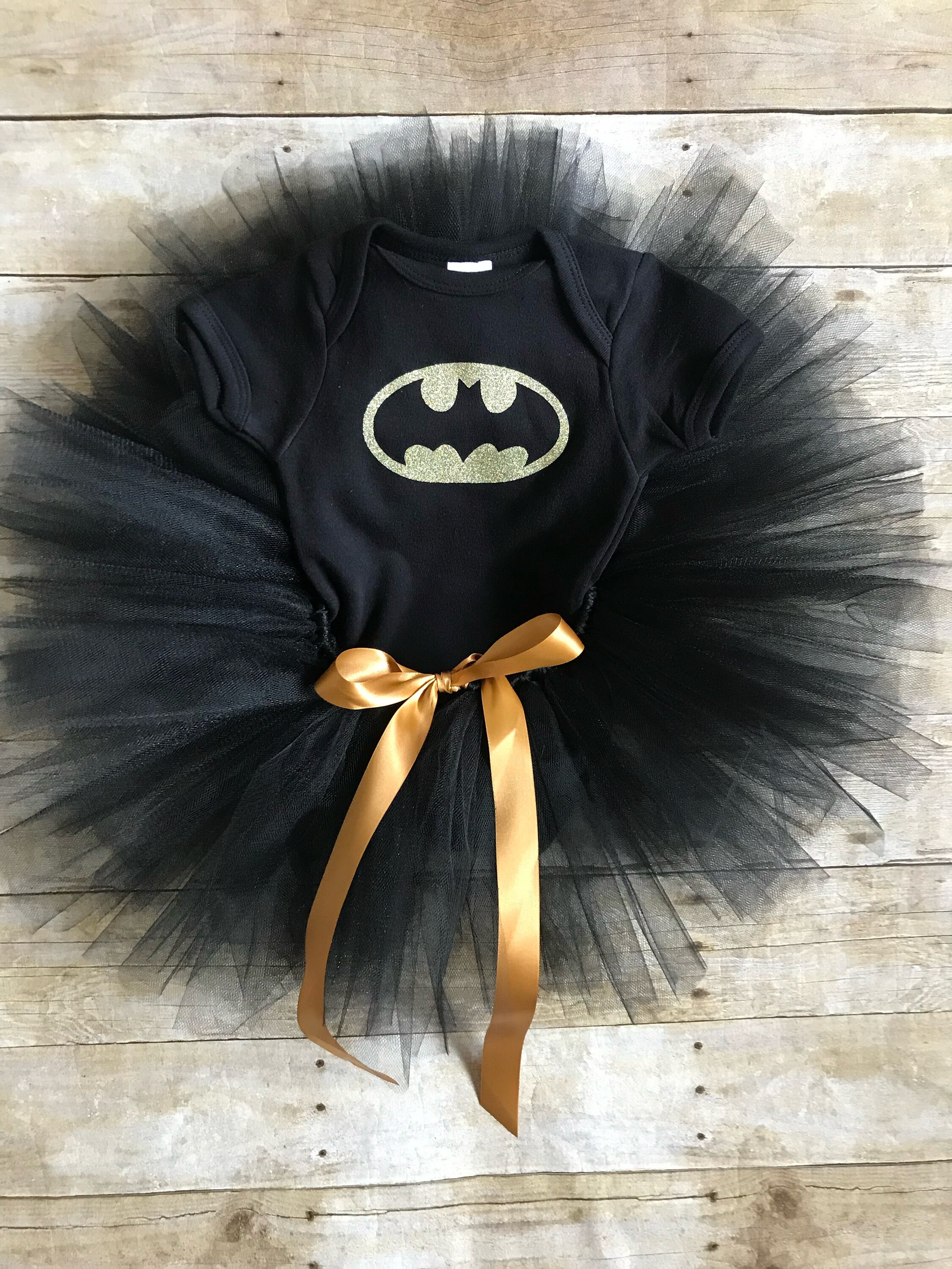 Batgirl Tutu Costume Batgirl Tutu Purple Batgirl Costume Etsy