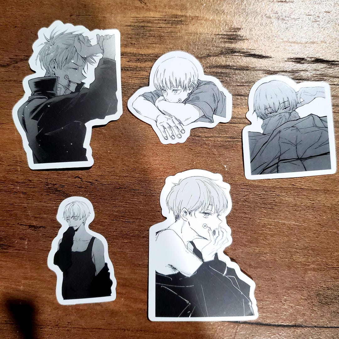 Anime Sticker Packs 1-10 - Etsy